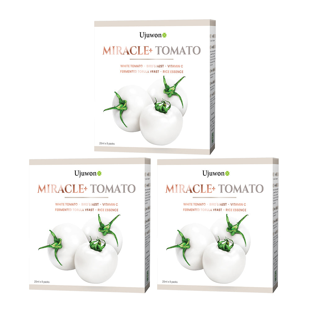 【Bundle Of 3】Ujuwon Miracle+ Tomato Skin Booster 8s x 3 Boxes – iQueen